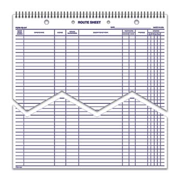 Daily service record book (rs-547-sb) | Paper Roll Supplies | 800-243-5877