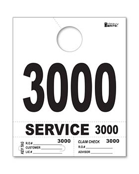 Heavy brite™ brand - 4 part service dispatch numbers | Paper Roll ...