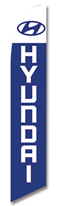 Viziflag™ brand - swooper banner | Paper Roll Supplies | 800-243-5877