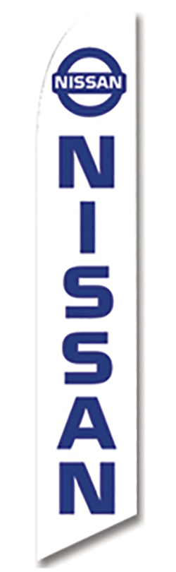 Viziflag™ brand - swooper banner | Paper Roll Supplies | 800-243-5877