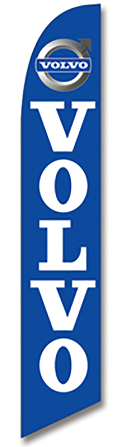 Viziflag™ brand - swooper banner | Paper Roll Supplies | 800-243-5877