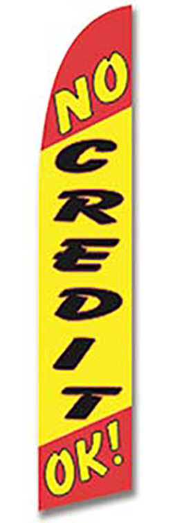 Viziflag™ brand - swooper banner | Paper Roll Supplies | 800-243-5877