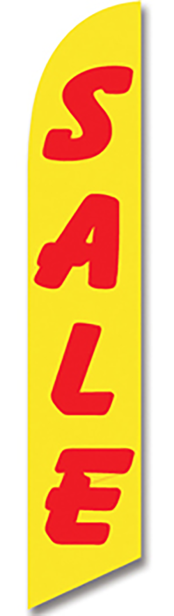 Viziflag™ brand - swooper banner | Paper Roll Supplies | 800-243-5877