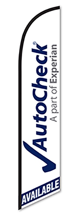 Viziflag™ brand - swooper banner | Paper Roll Supplies | 800-243-5877