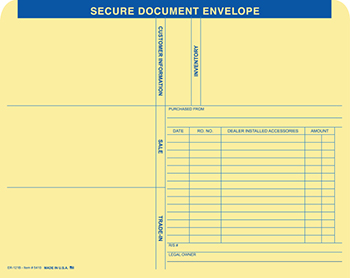 File rite™ brand - era* deal envelope (jacket) era-121 | Paper Roll ...