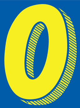 Number window sticker | Paper Roll Supplies | 800-243-5877