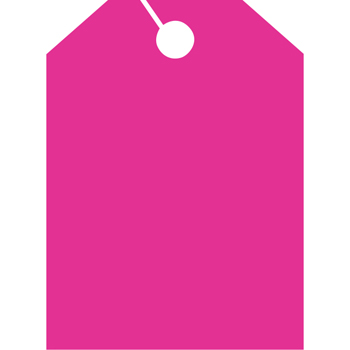 Jumbo mirror hang tags | Paper Roll Supplies | 800-243-5877